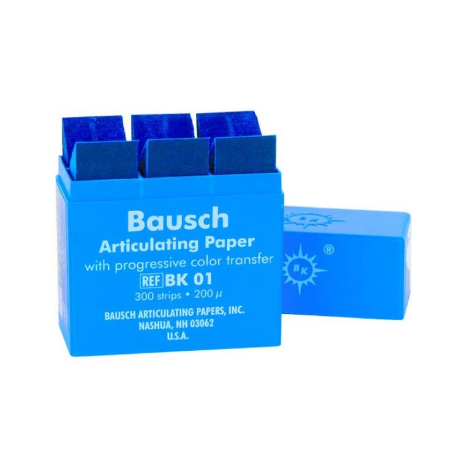 Bausch Χαρτί Άρθρωσης Ευθύ 200μ - Filios Dental